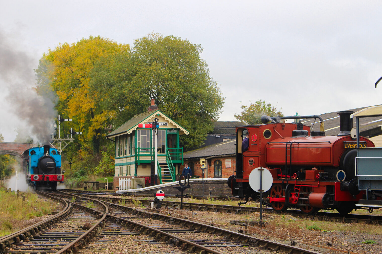 New Years Steam – East Anglian Railway Museum – A Visit England Quality ...